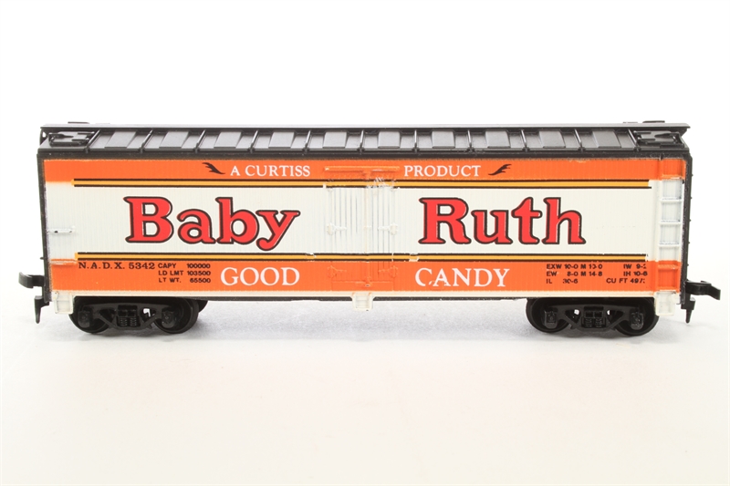 Tyco TY355C 40' Wood-Side Reefer Car - 'Baby Ruth'