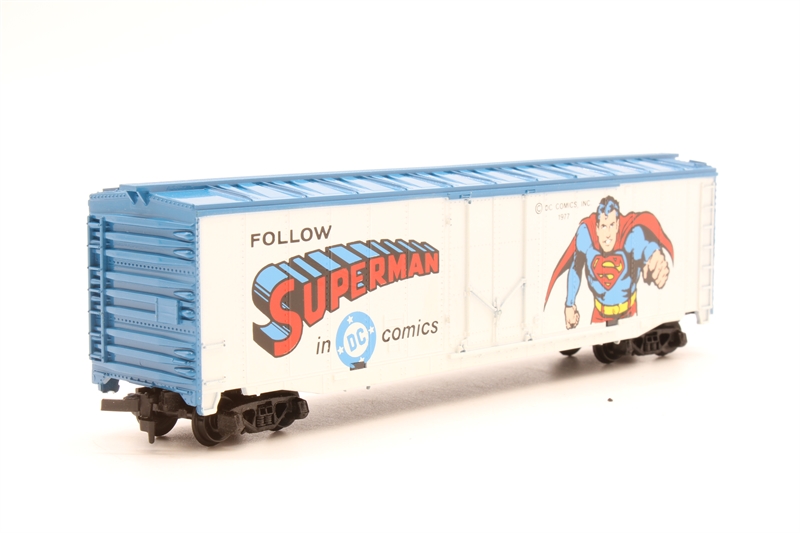 Tyco TY368A 50' boxcar 'Superman'