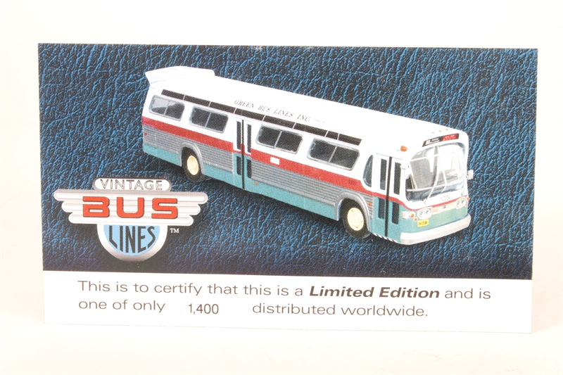 Corgi US54315 GM Fishbowl Green Bus Lines, New York - Hattons