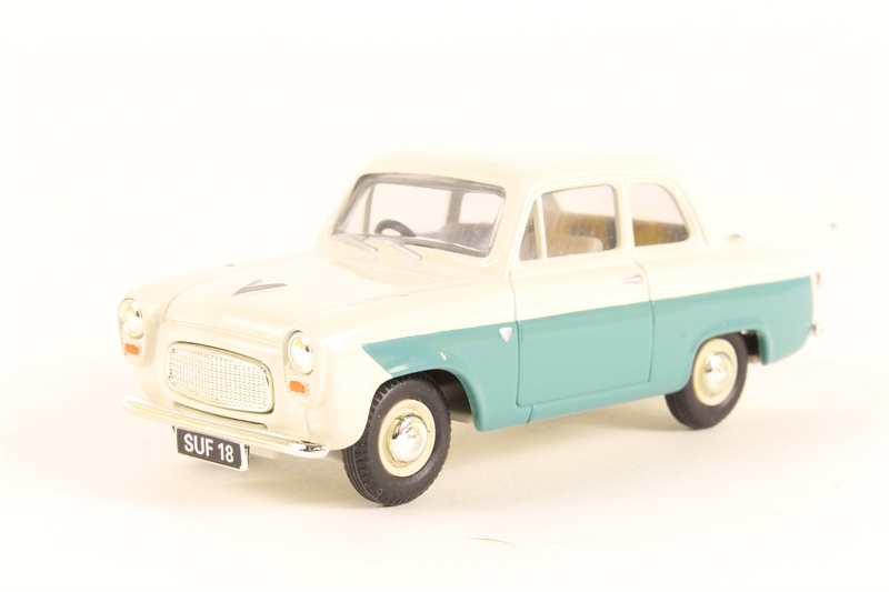 Corgi VA21007 Ford 100E in Ivory and Hereford Green - Hattons