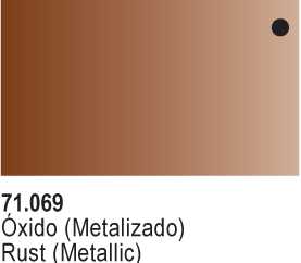 Vallejo 71069VAL Model Air 71069- Rust (Metallic)