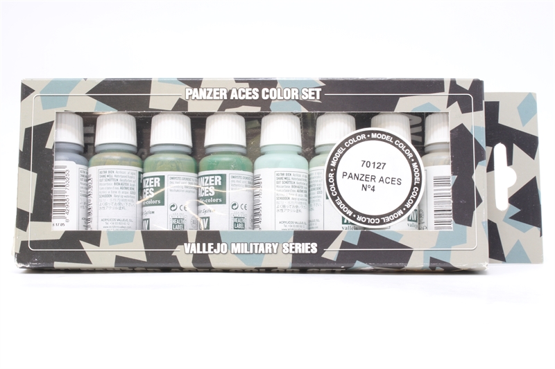 Vallejo VAL70127 Model Color Set - Panzer Aces No.4 (x8)