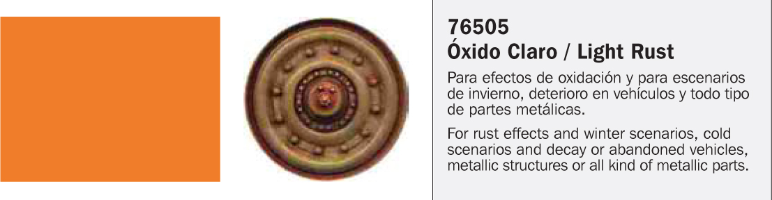 Vallejo VAL76505 Model Wash 35ml - Light Rust Wash - Hattons