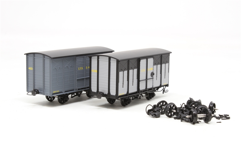 REE Modeles VM-013 Covered freight cars of the SNCF - pack - Hattons