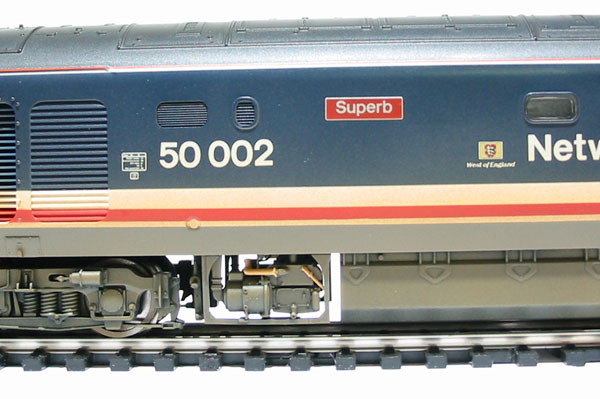 Hornby WR2429 Class 50 50002 "Superb" in revised Network - Hattons