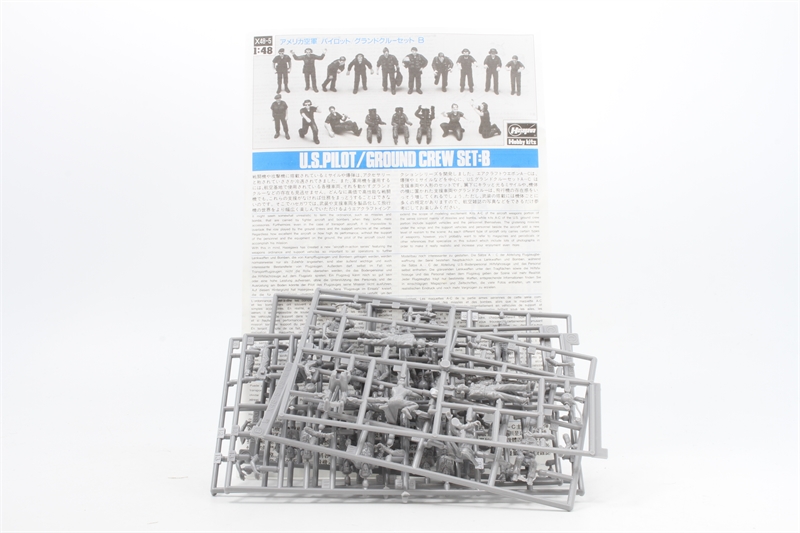 Hasegawa Hobby Kits X48-5 US Pilot / Ground Crew Set: B