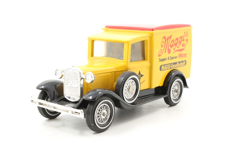 Matchbox Y-22Maggi 1930 Ford Model A van 'Maggi' - Hattons
