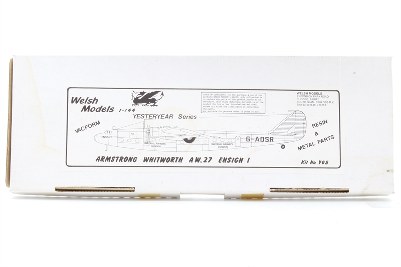Welsh Models Y05 Armstrong Whitworth AW27 Ensign I