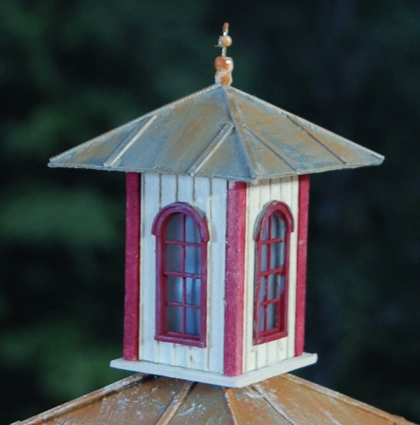 Carolina Craftsman Kits ZIP44CCRK N&W Mahone Depot Cupola - Hattons