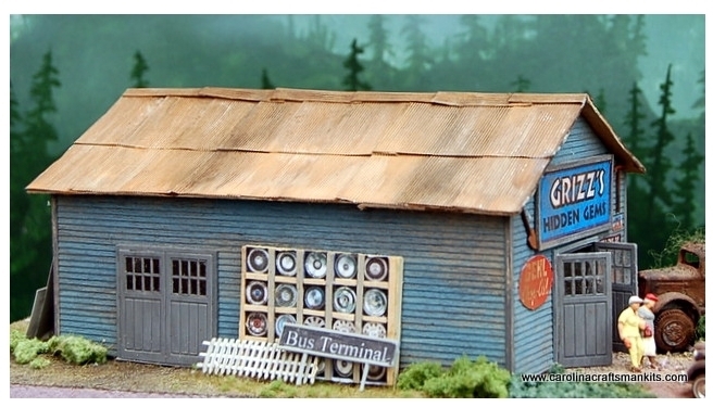 Carolina Craftsman Kits ZIP9CCRK Grizz's Hidden Gems ZIP Kit (d) - Hattons