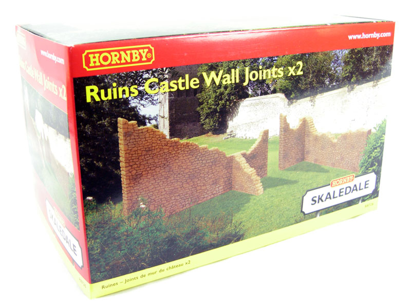 Hornby R8726 Ruined castle wall joints x 2 - Skaledale - Hattons