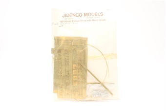 Jidenco GWR3-Jidenco GWR 'Bloater' Fish Van Etched Brass - Hattons